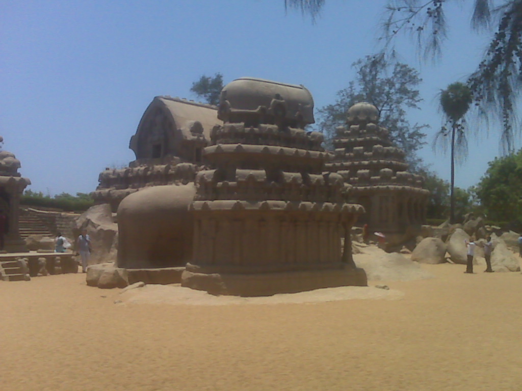 The Seven Pagodas -Shore Temple At Mahabalipuram