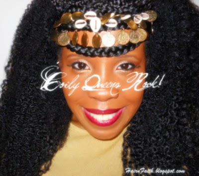 CoilyQueens™ : Smoothing down tightly coily 4c hair