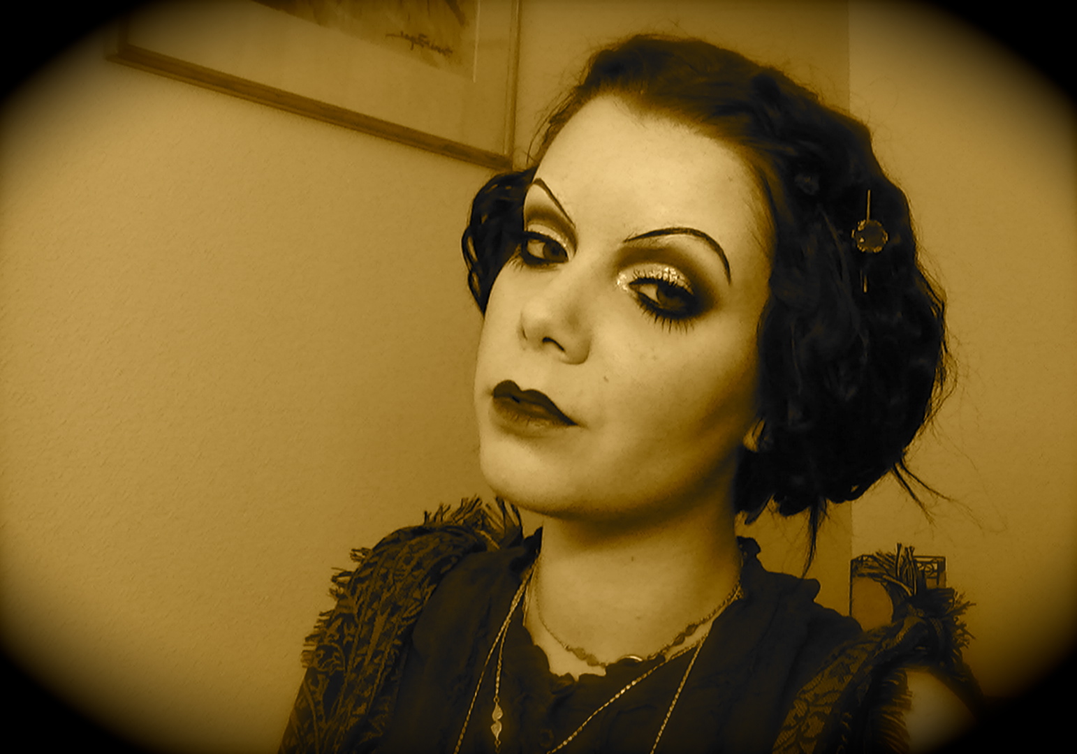 ClaireMakeupStudio: Halloween Series : 20's Silent movie make-up ...
