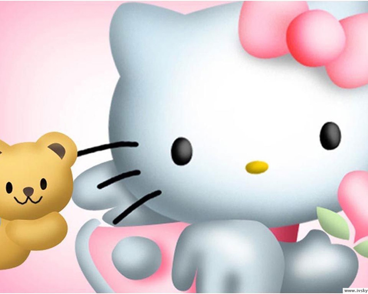 Cool WallPaper: 可愛圖案 HelloKitty 可愛桌布03