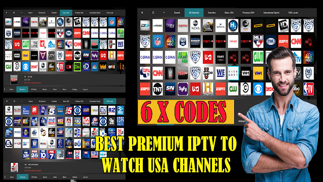 BEST PREMIUM IPTV TO WATCH BEST PREMIUM USA CHANNELS + CODES - IPTV DROID