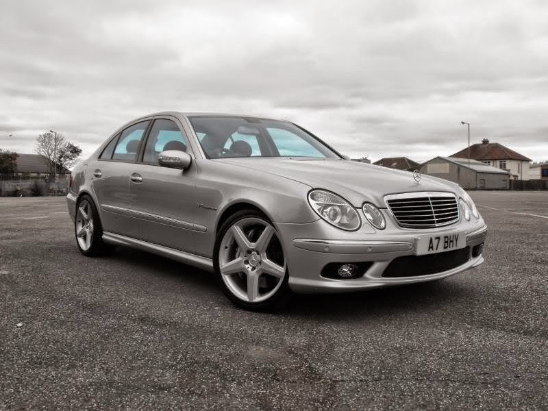 Mercedes-Benz W211 E55 AMG on CLS Wheels | BENZTUNING