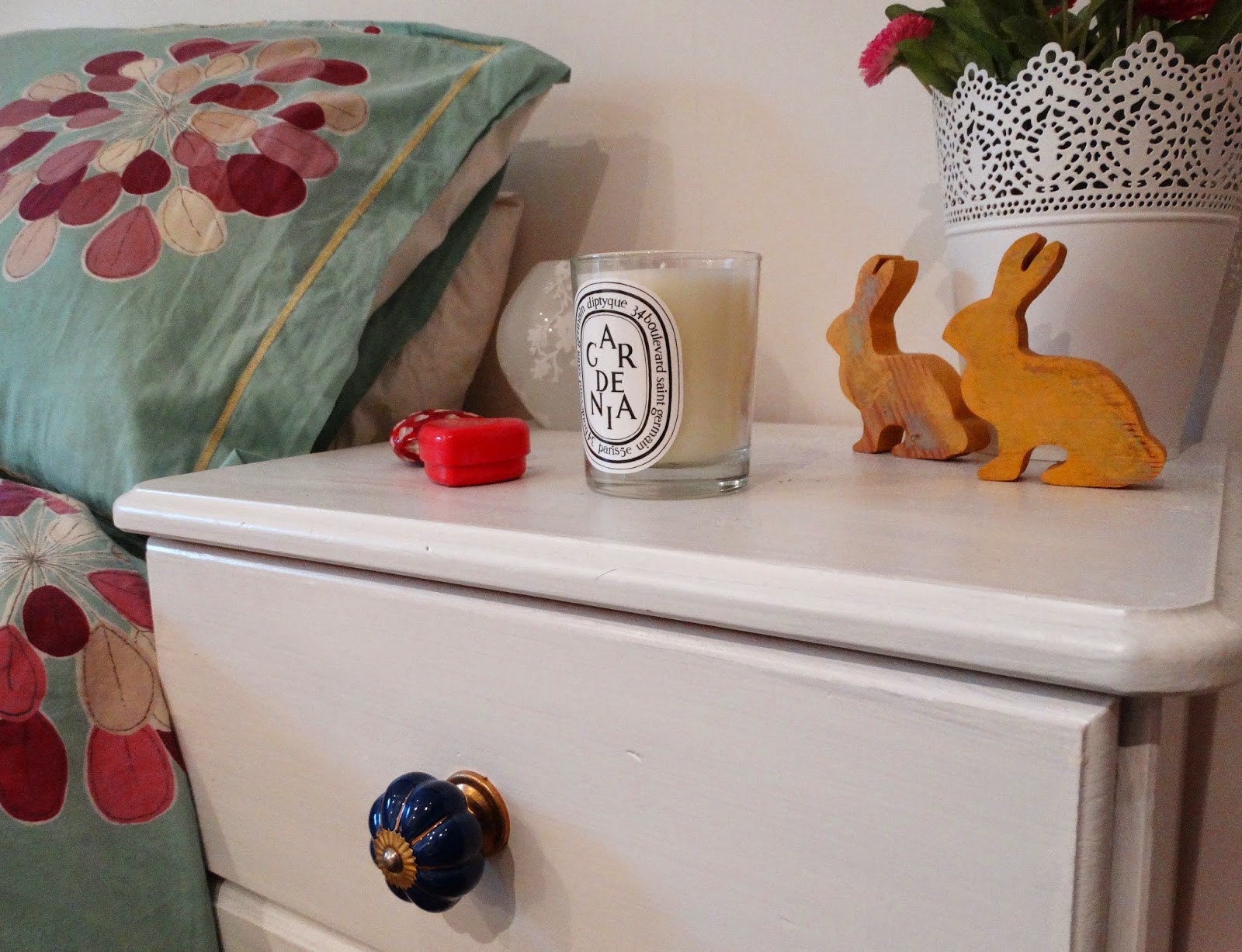 The Opal Diary : Upcycled Bedside Table