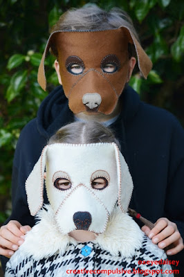 Creative Compulsive: Bouncy, Happy, Labrador Mask