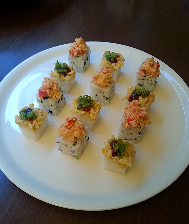 Food Eats: Rice Cube "Temari Sushi"