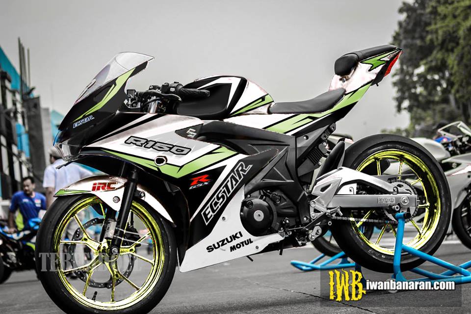 Keren, Ini 19 Gambar Modifikasi warna Suzuki GSX-R150 | otoproid.com