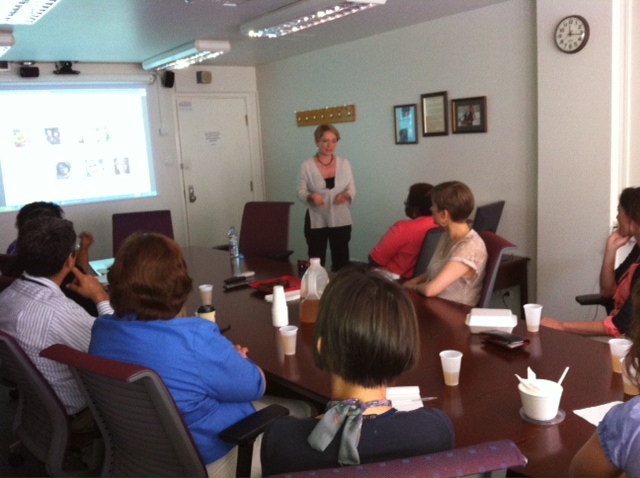 Ewa in the Garden: Speaking at Embassy of United States in Warsaw