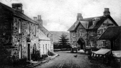 Tour Scotland: Old Photograph Logierait Scotland