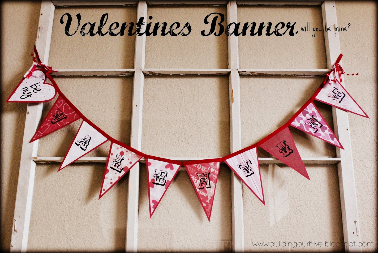 Be My Valentine Banner