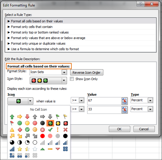 Excel Traffic Light Using Conditional Formatting Free Download ~ Test