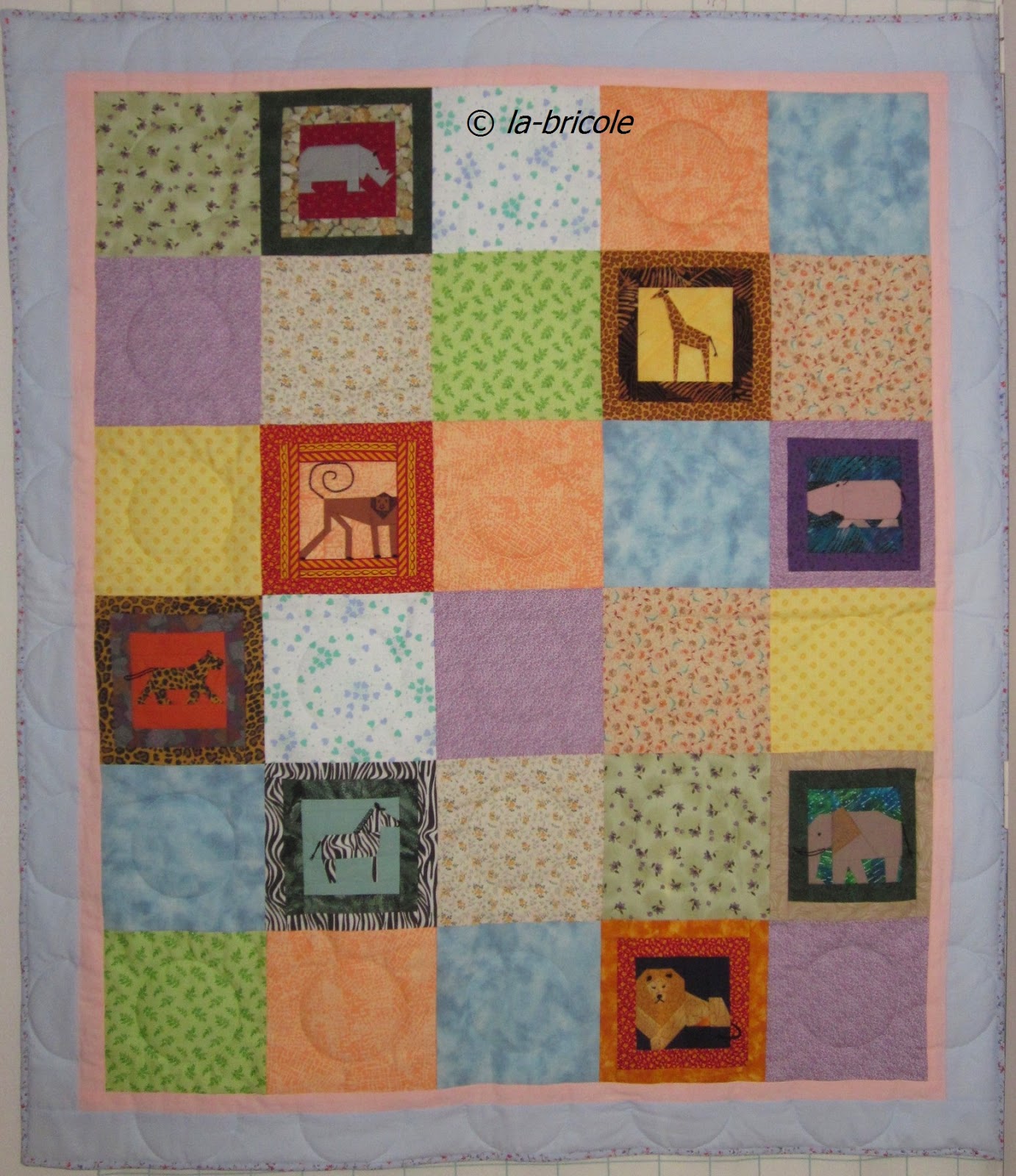 L'ATELIER DE LA BRICOLE: PATCHWORK POUR BEBES