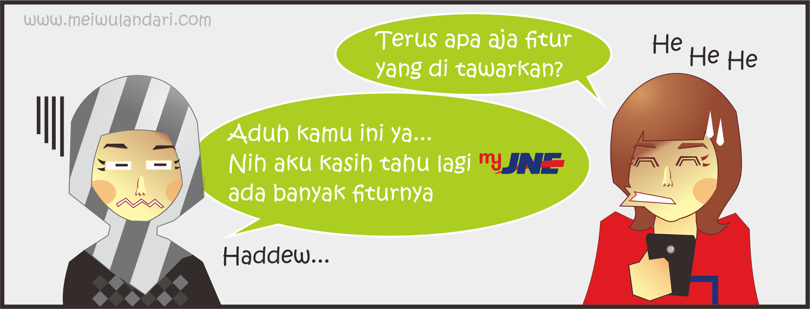 Mudahnya Transaksi dengan Aplikasi MyJNE - "MEI WULANDARI" - Miss Mei's ...