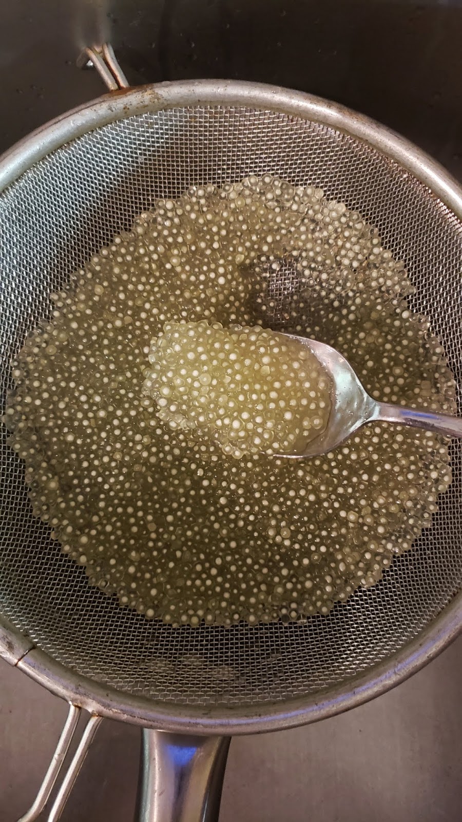 Susan's Savour-It!: Red Bean Sticky Black Rice Tapioca Coconut Soup...