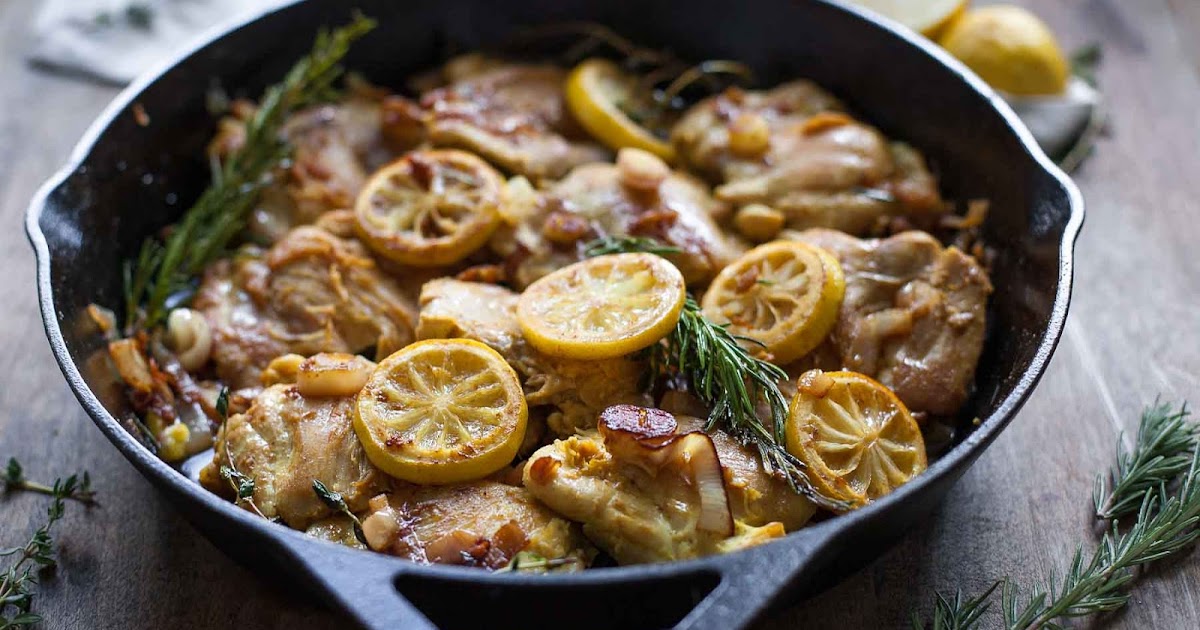 Lebanese Lemon Chicken Recipe | LEBANESE RECIPES