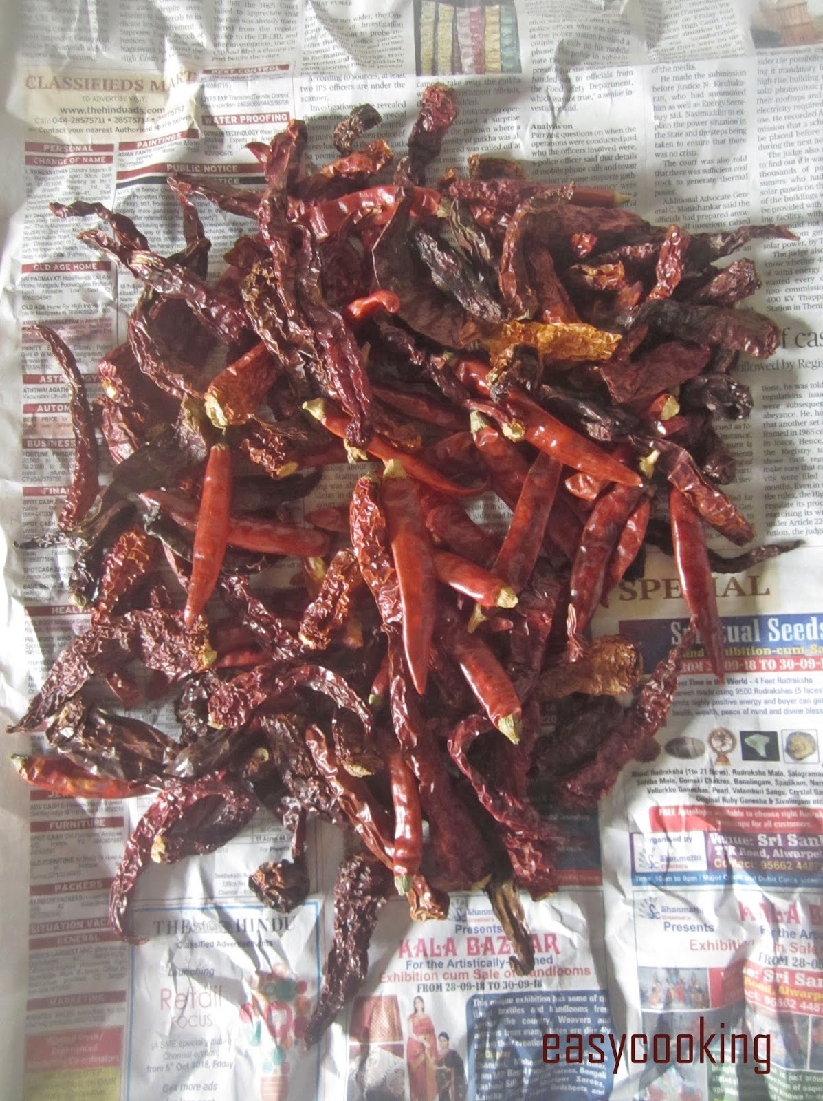 Easycooking: How to Roast Red Chillies | Kitchen Basics