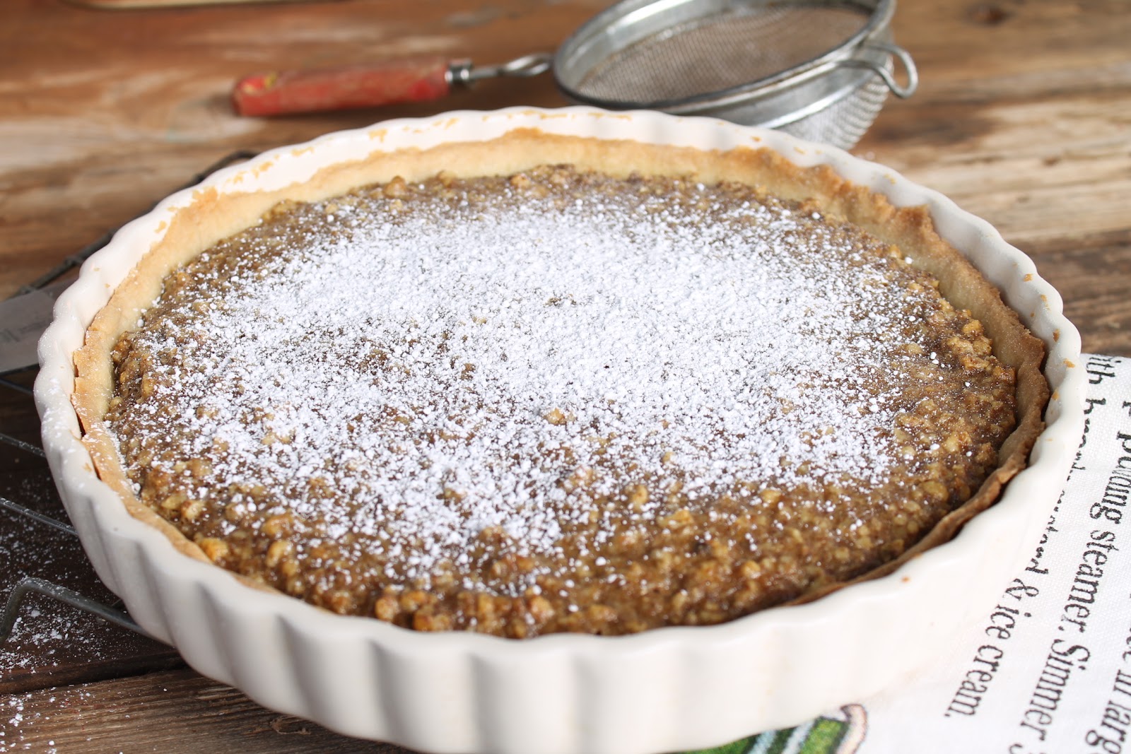 Walnut Tart - The Shady Baker