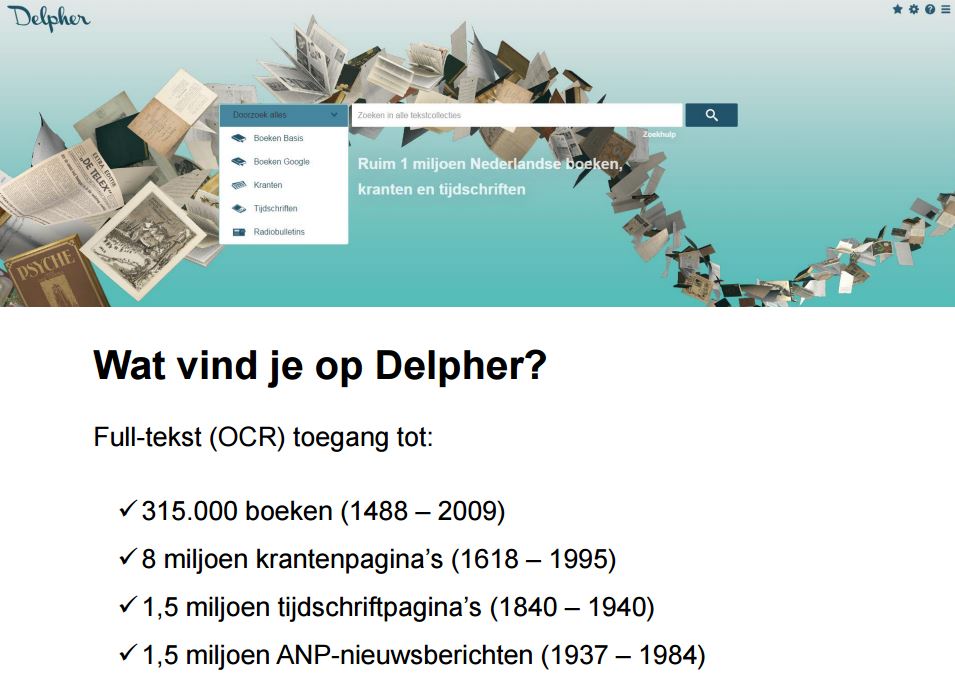 Mijns Inziens » Delpher.nl in 2015: ruim 40.000 nieuwe full-text boeken
