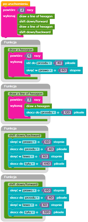 Smartinfo: code.org ODPOWIEDZI kurs 4 etap 21