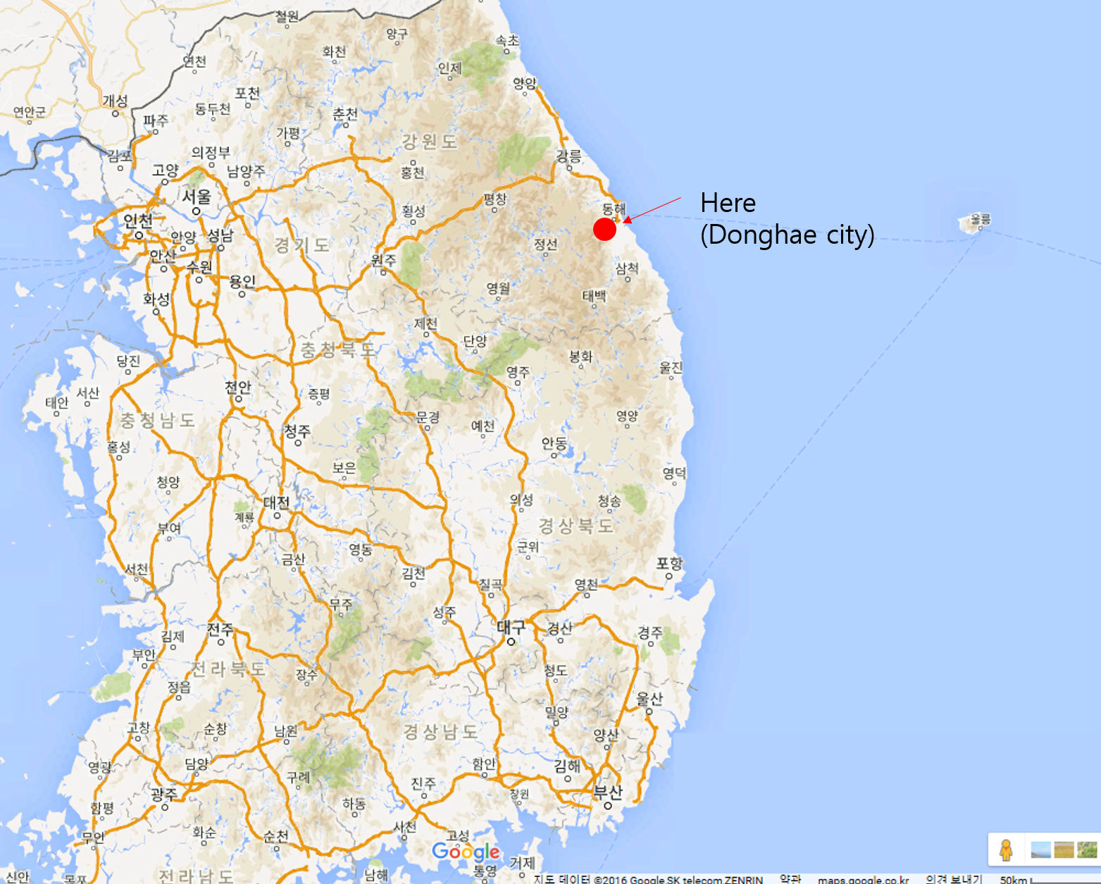 korea travel: Donghae Mureung Health Forest, Donghae