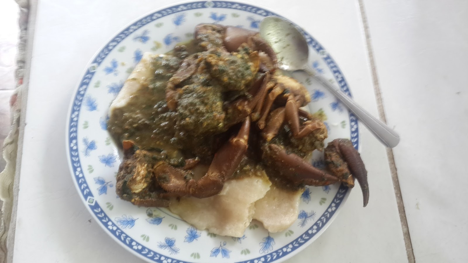 Trini Men are the Best Cooks: Curry " Manicou Coca" Crab
