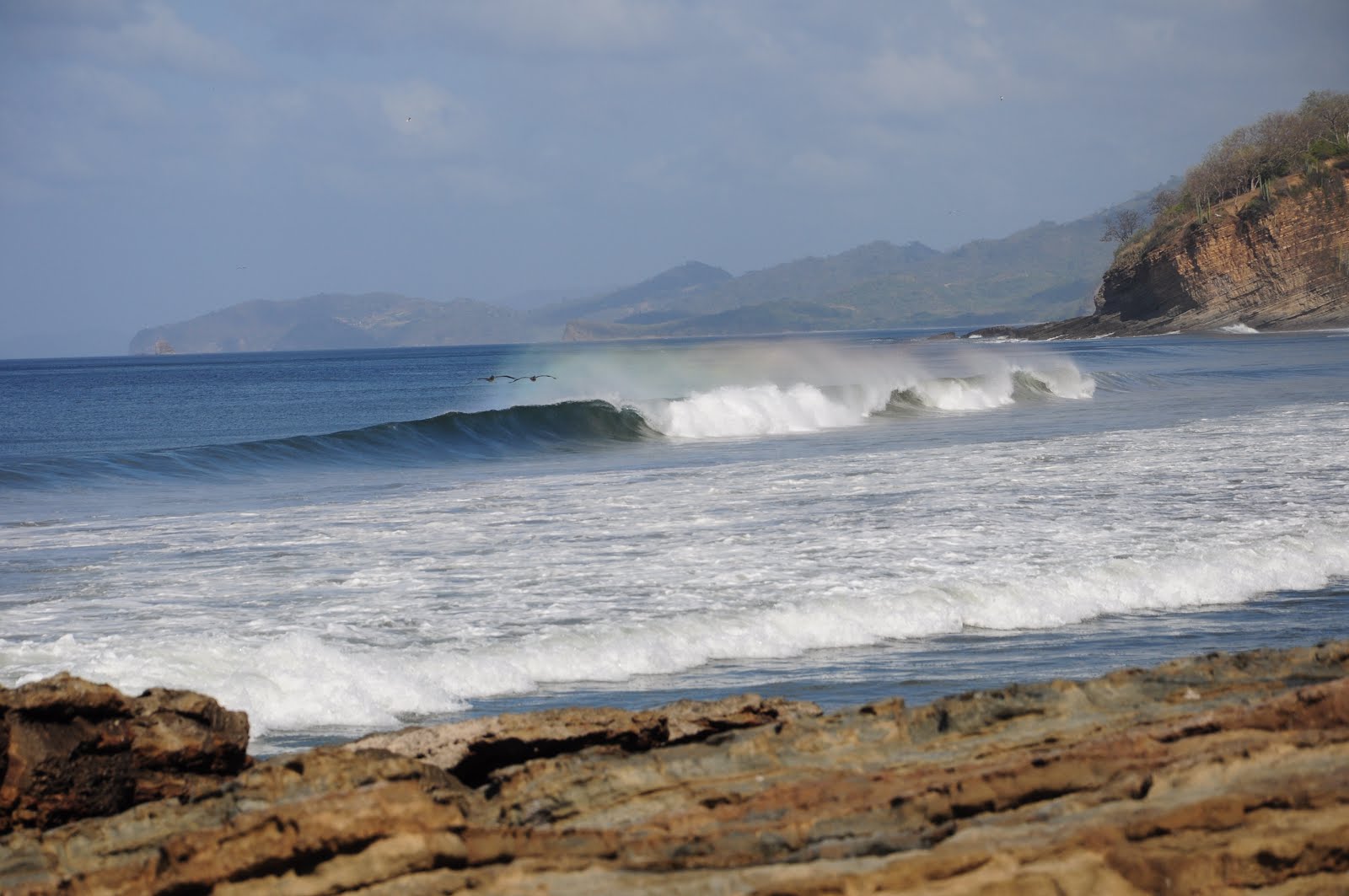 hacia el sur: playa el coco, nicaragua