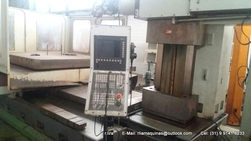 rliramaquinas: Mandrilhadora Horizontal CNC TAURUS WOTAN Mod : CUTMAX 3TT