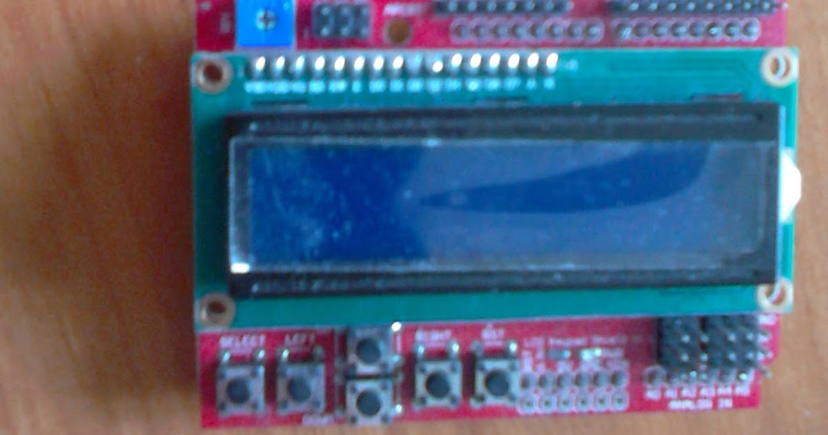 The Jeronimus Net Blog Arduino Shield Lcd Keypad