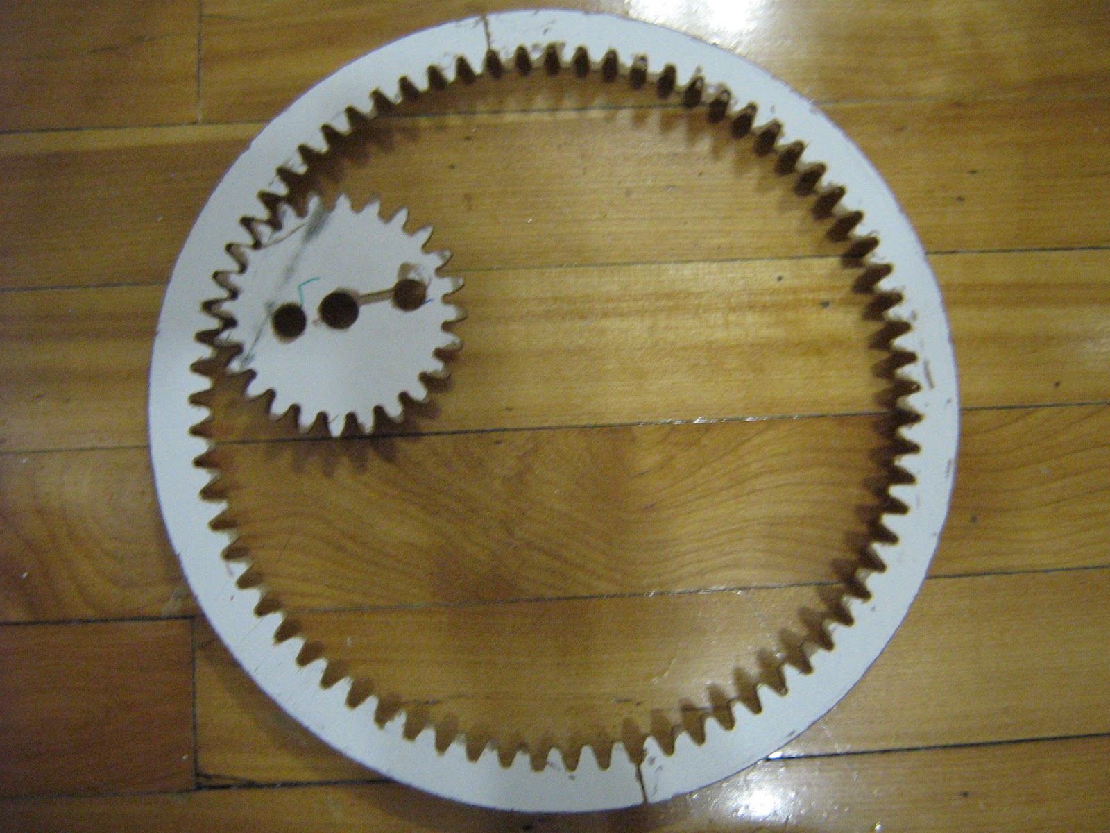 Made of straw: CNC gear cutting experiments