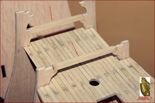 El Soleil Royal paso a paso: Colocación de los baos el mamparo y la ...