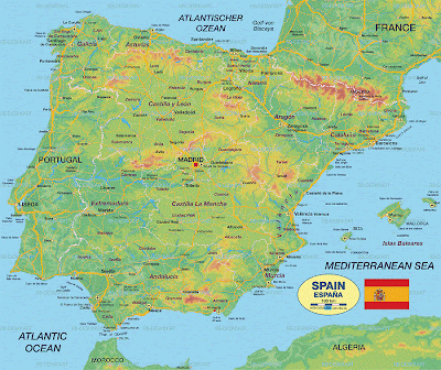 Spain Map Pictures and Information | Map of Spain Pictures and Information