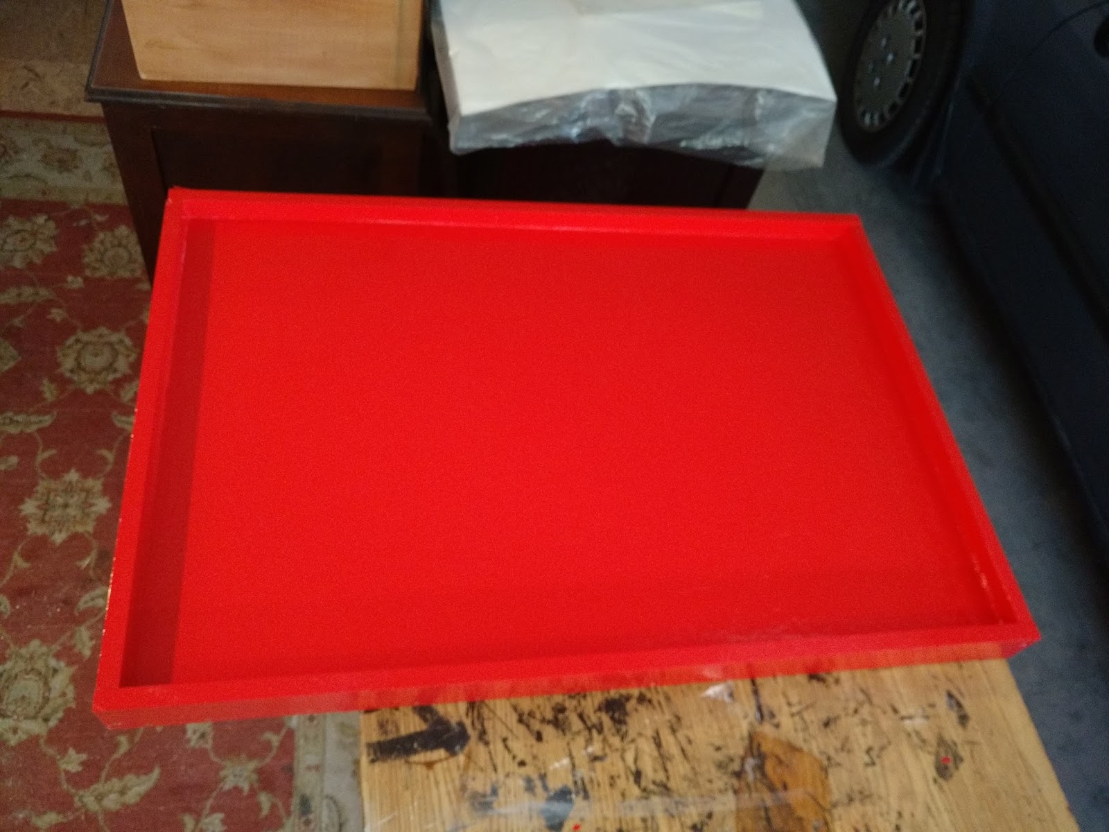 Ross Lynem - Painter - Artist: "Watercolour paper soaking tray"