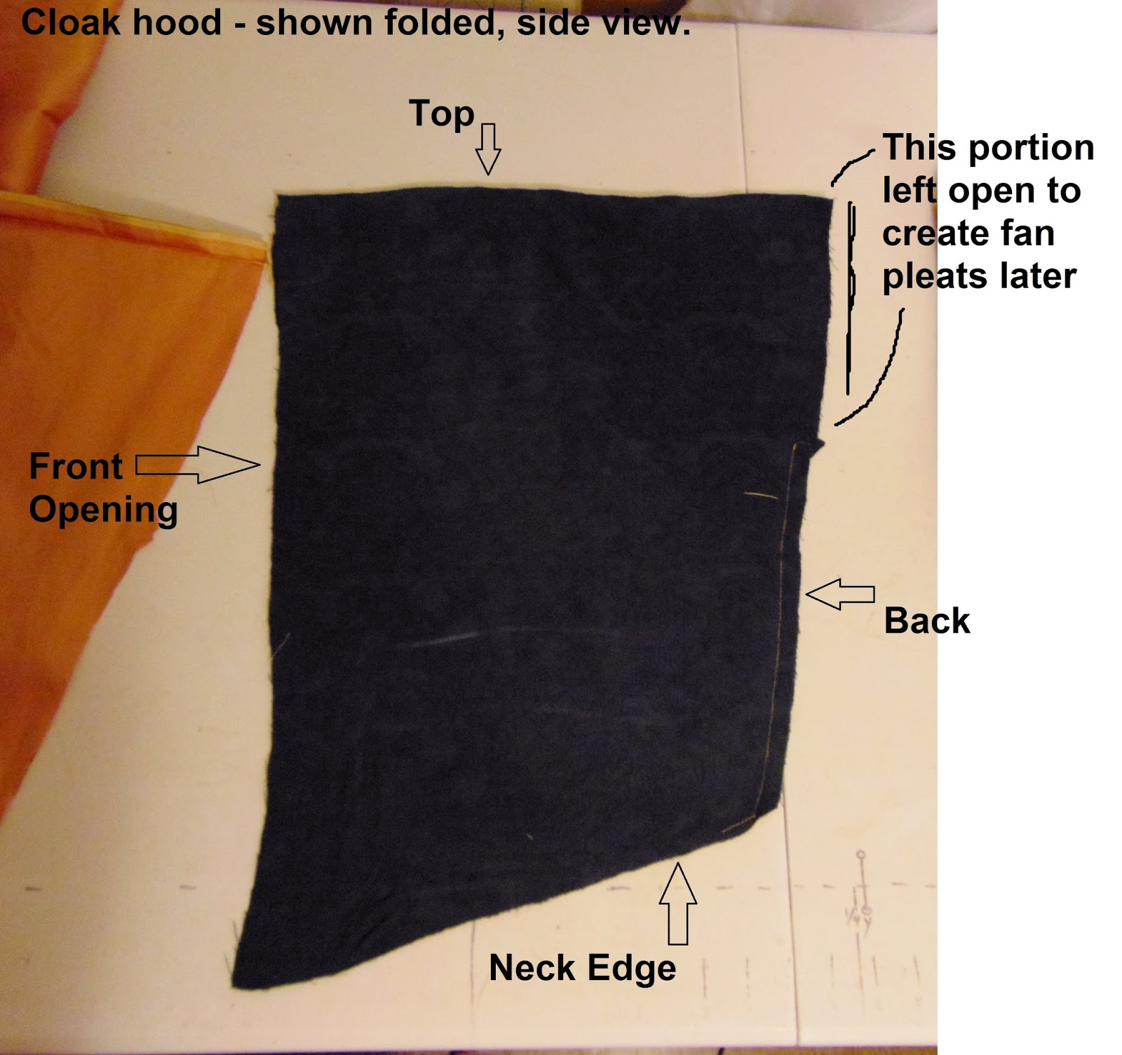 The Antique Sewist: Making an 18th century cloak