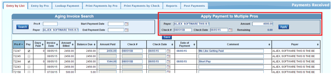 Aljex TIN Bulletin Board