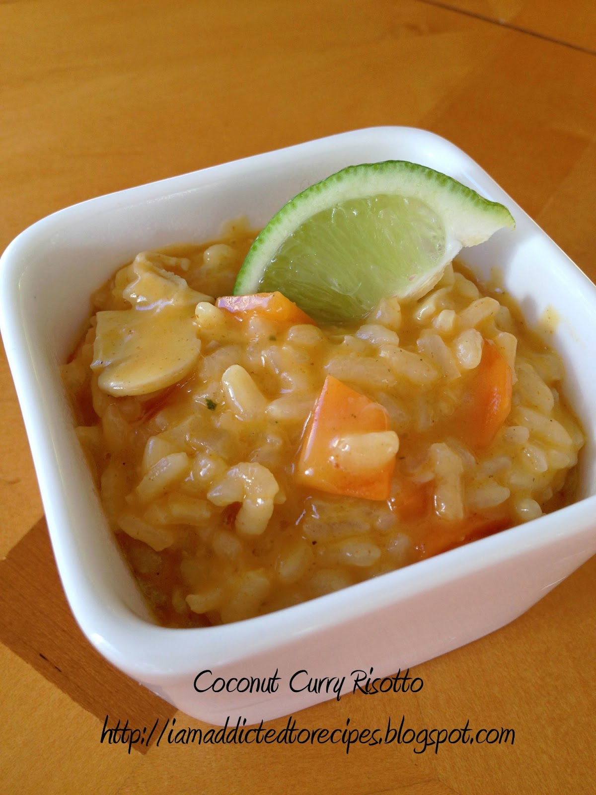 Addicted to Recipes: Coconut Curry Risotto