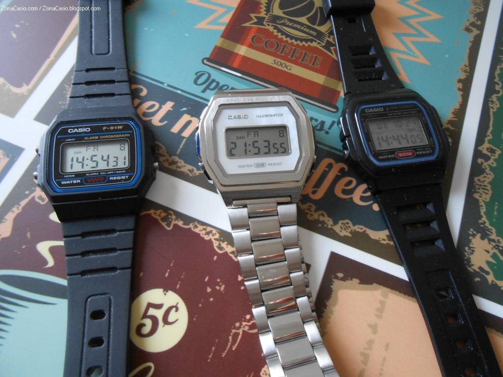 Zona Casio: Prueba: Casio A1000, el retro-digital de la nueva era