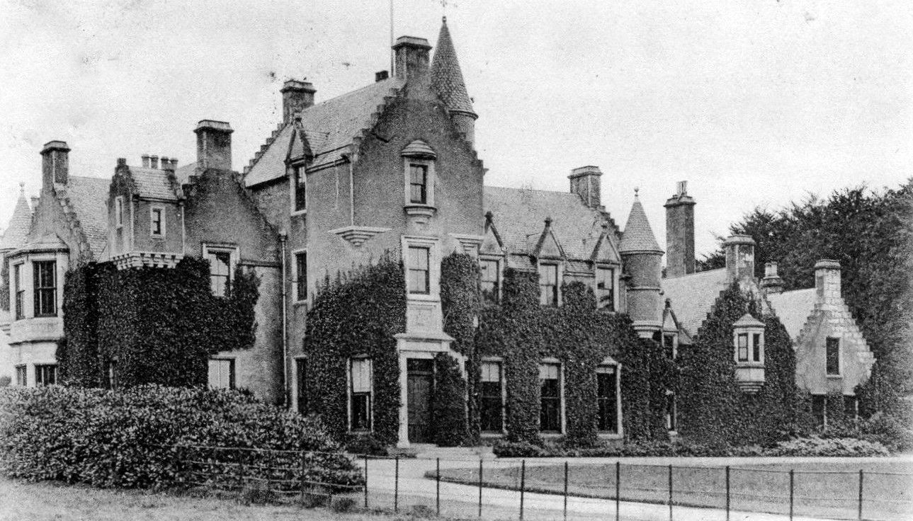 Tour Scotland: Old Photograph Warthill House Scotland