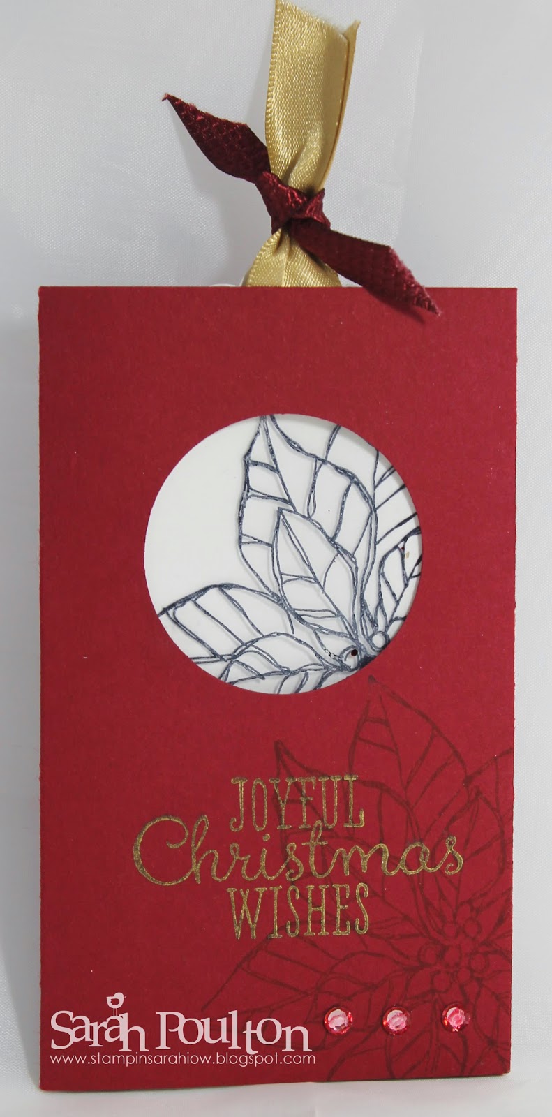 Stampin' Sarah!: Magic Christmas Slider Card using Stampin' Up!'s ...