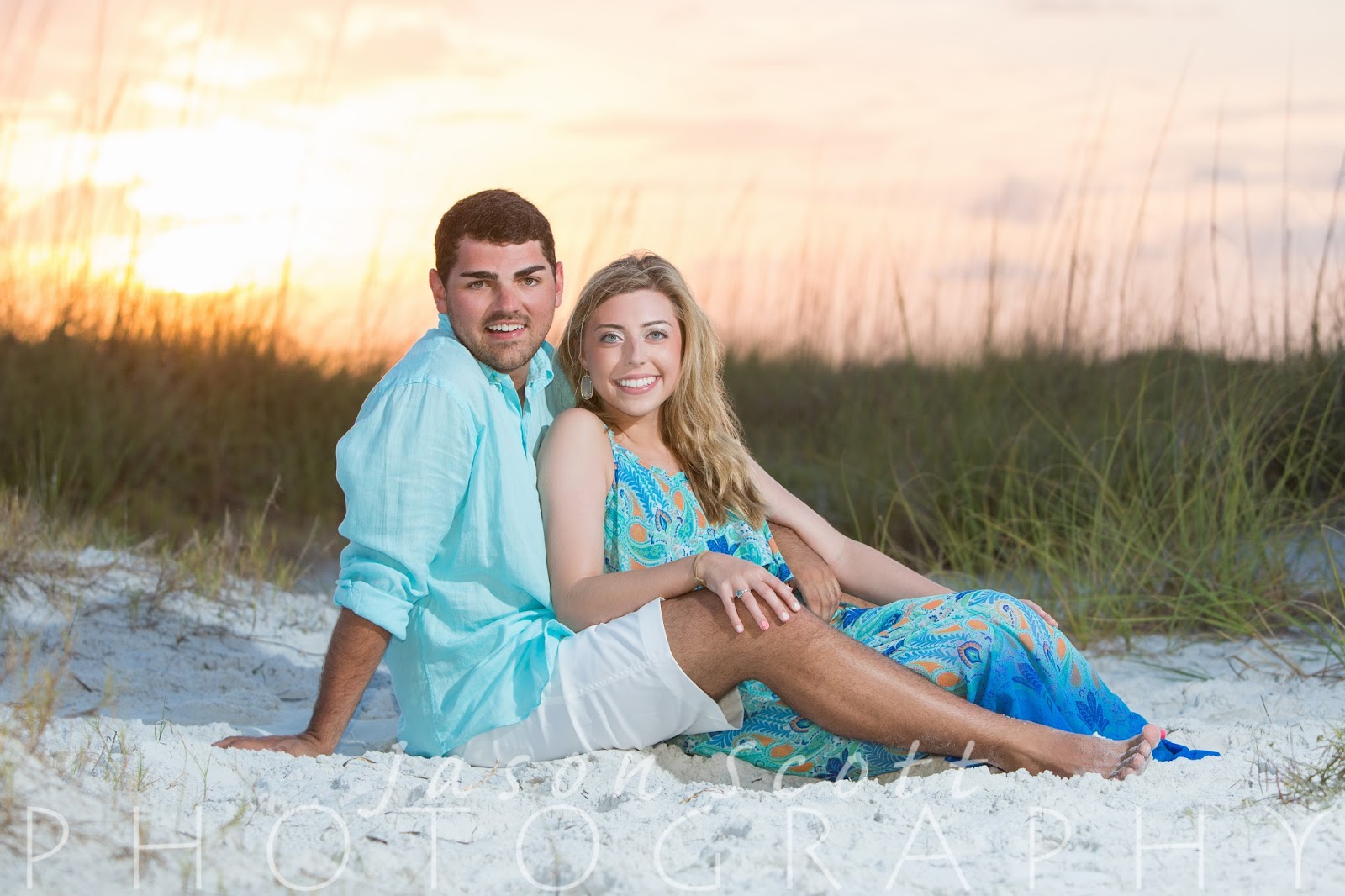 Siesta Key Beach Portraits - Carlock Family | Jason Scott Photography