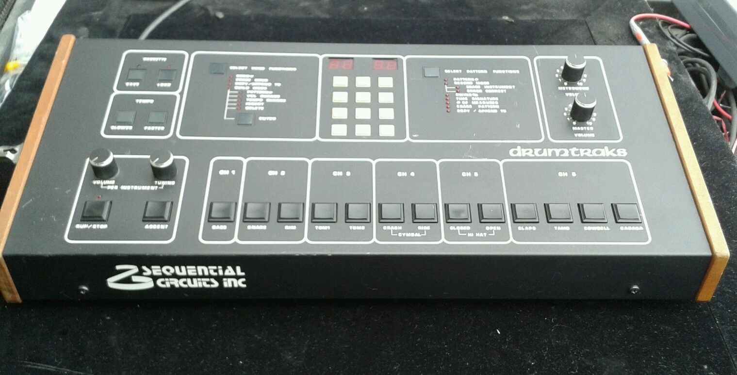 MATRIXSYNTH: Sequential Circuits Drumtraks SN 07646 with Original Box