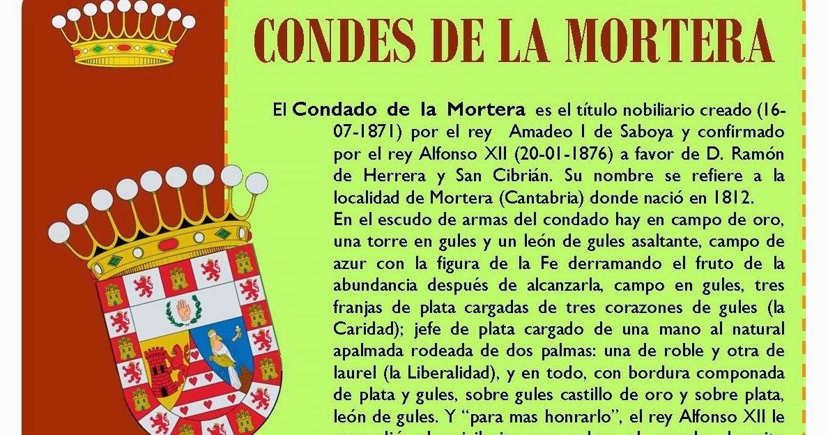 condadodelamortera.es: CONDES de la MORTERA