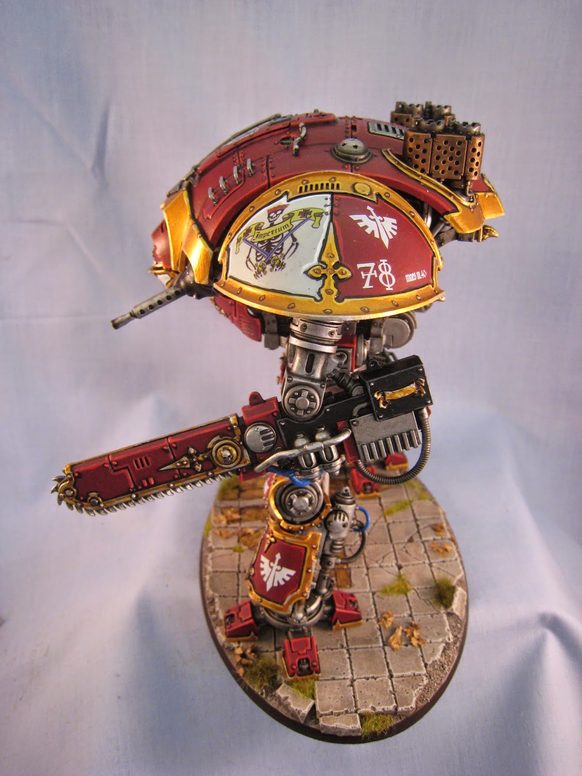 Brian Carlson Miniatures: Imperial Knight Paladin Finished!