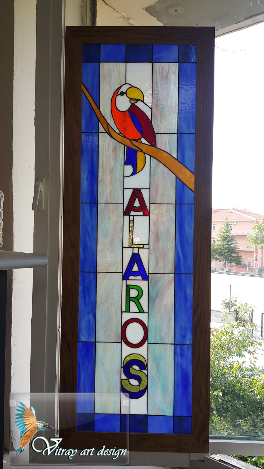 Art Vitray Design Tasarım ve Uygulama Atölyesi: ALAROS CAFE için logo ...