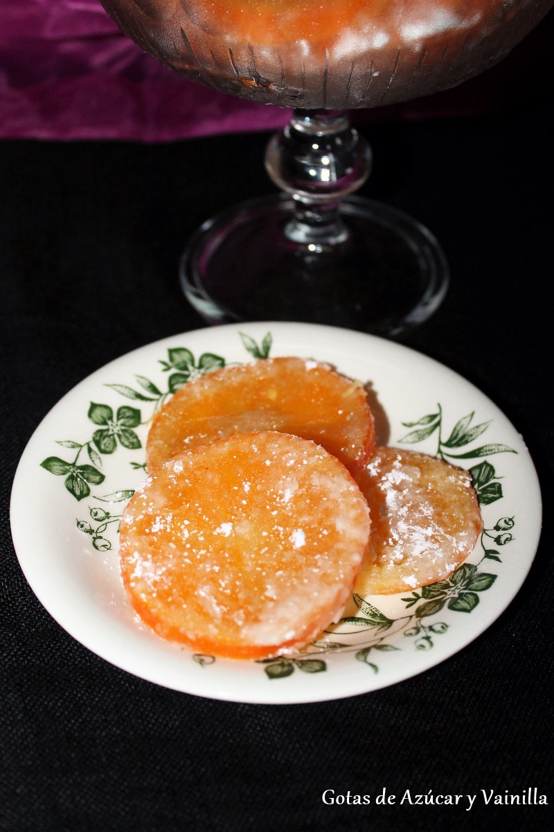 Gotas de Azúcar y Vainilla: Como preparar frutas confitadas