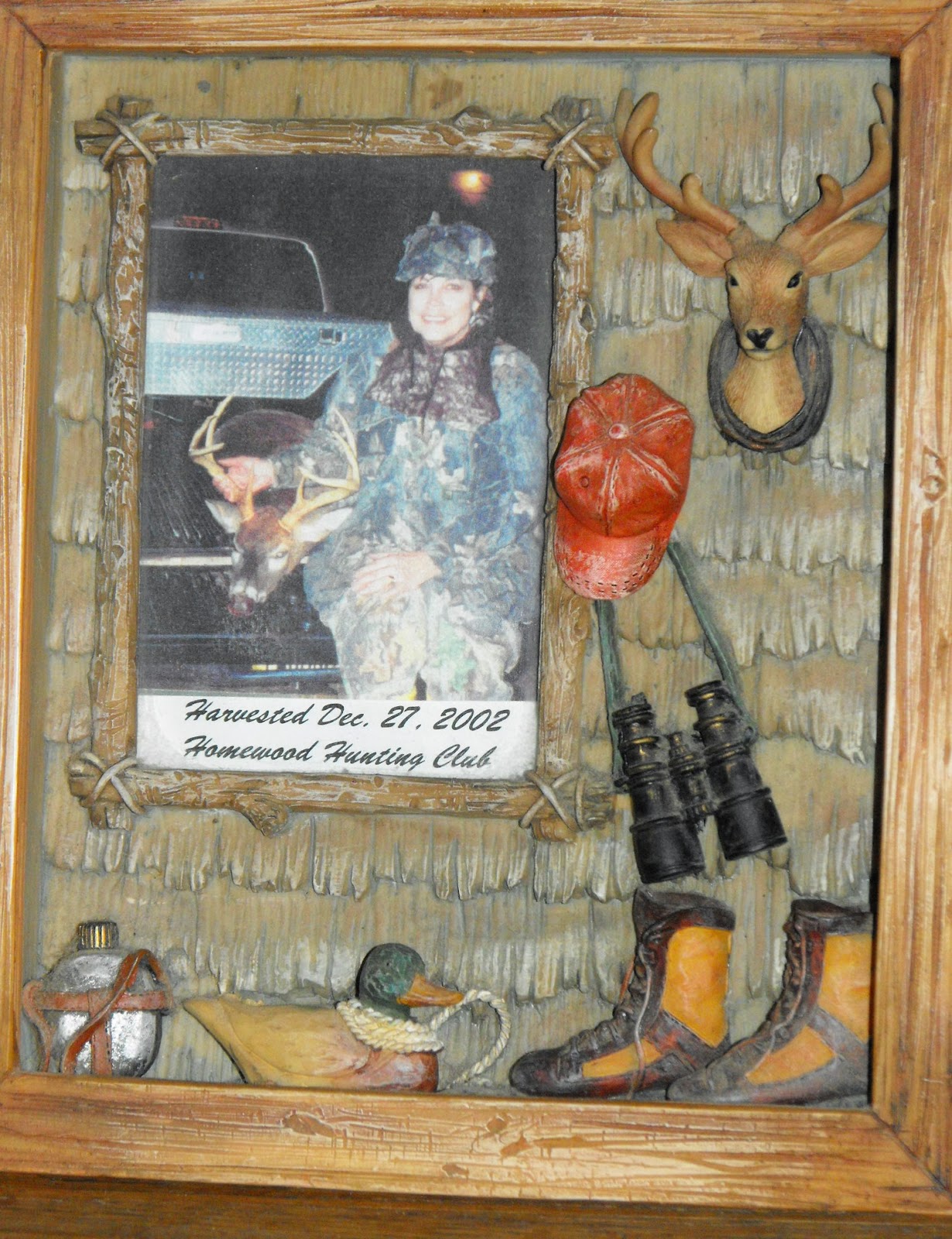 Marian's Hunting Stories, etc., etc., etc...: My Deer Hunting Frame