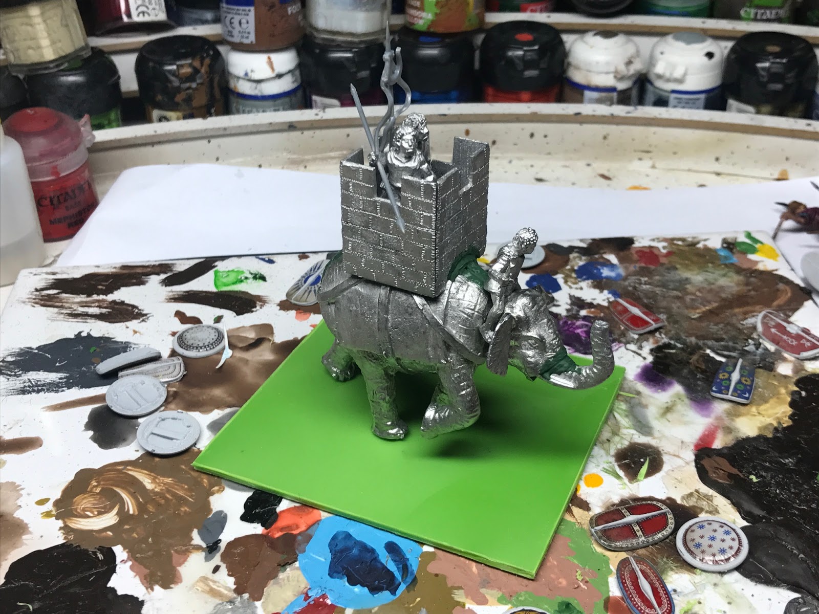 CZASOWSTRZYMYWANIE: Unarmoured Samnites, Numidian Elephant, Hannibal