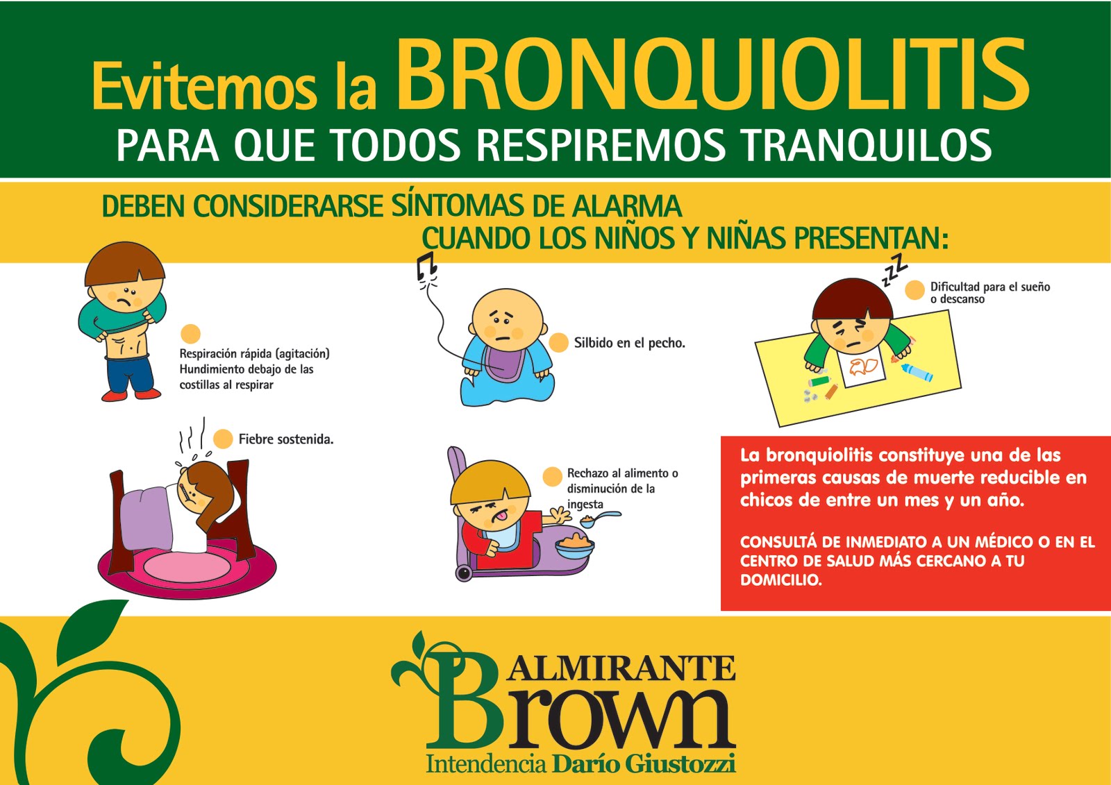 Fisioterapia y Osteopatía Infantil: Bronquiolitis y "asma infantil"