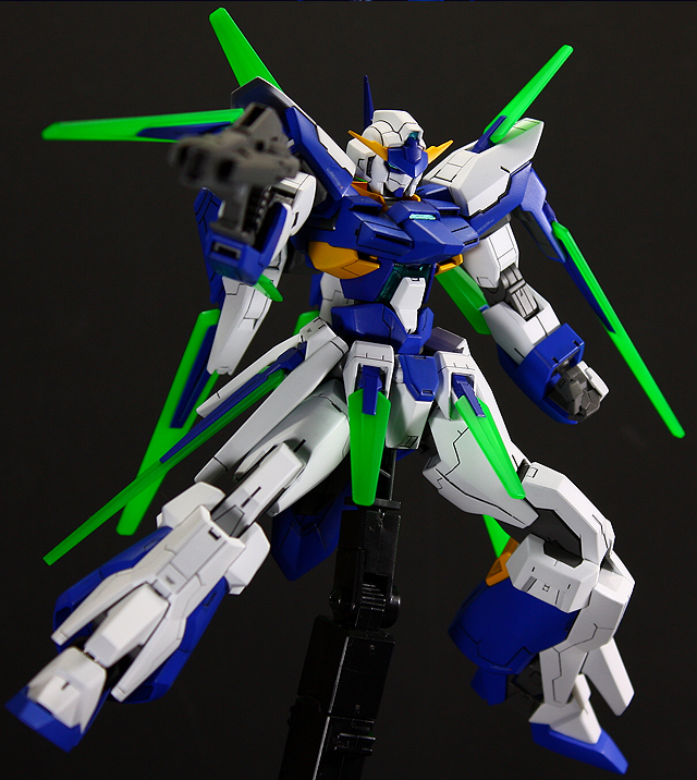 GUNDAM GUY: HG 1/144 Gundam AGE-FX Burst Mode - Custom Build
