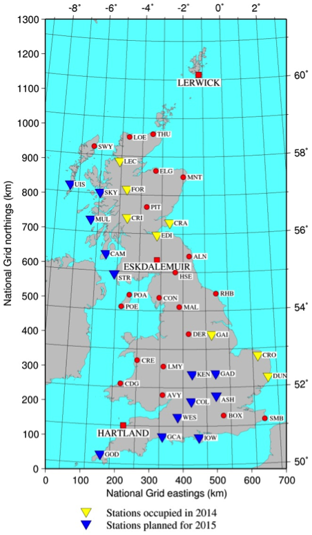 Measuring magnetic history at Godrevy Point ... by Anthony Swan