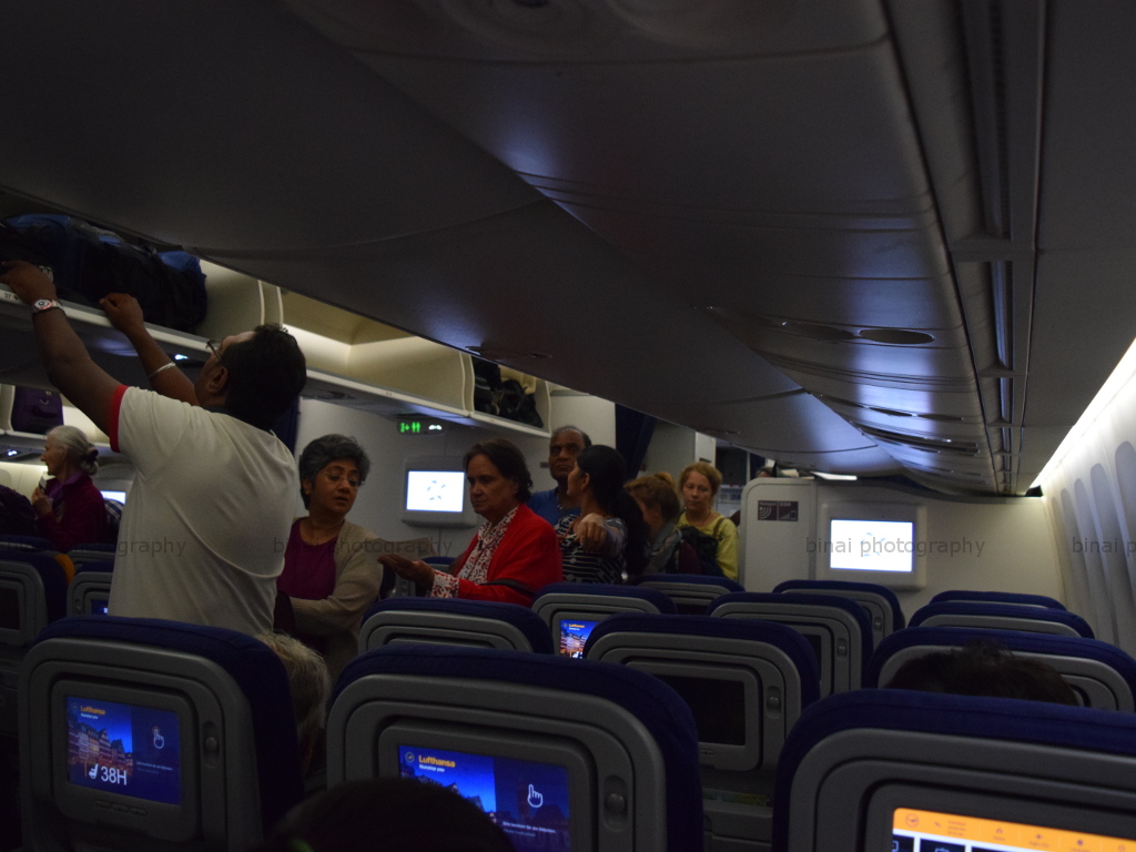 To the US: BLR to FRA on Lufthansa 755 - the Queen of the Skies!