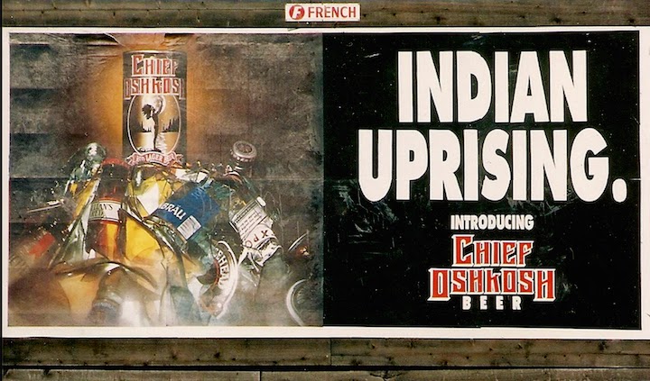 Oshkosh Beer: The Chief Oshkosh Red Lager Billboards